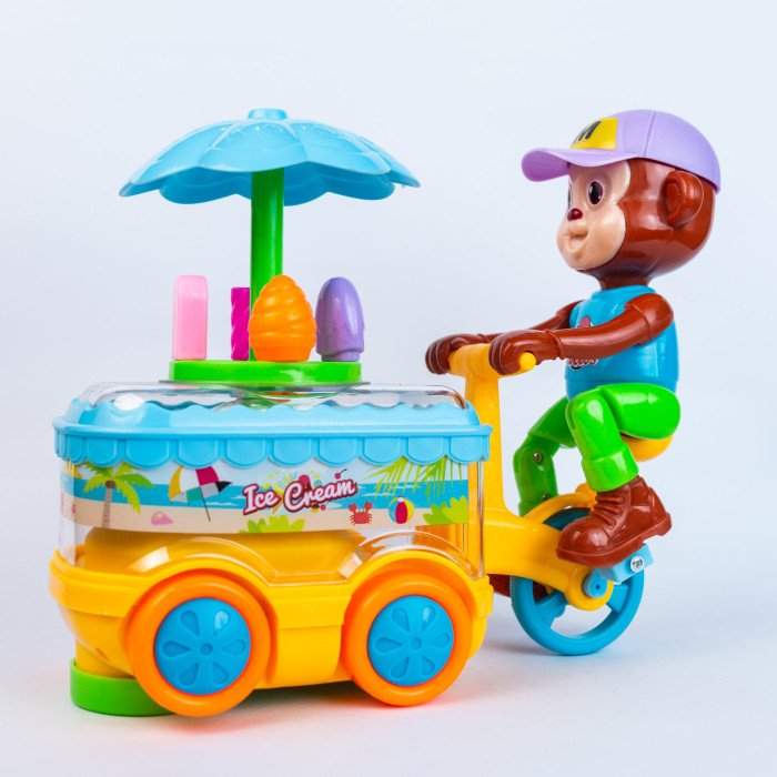 Kroymela - Kids Ice Cream Car Toy With Light Music